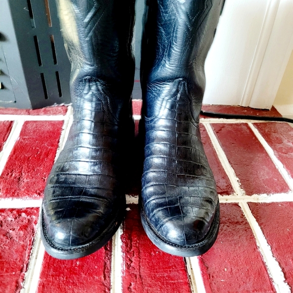 Lucchese | Shoes | Gorgeous Handmade Lucchese Alligator Boots | Poshmark